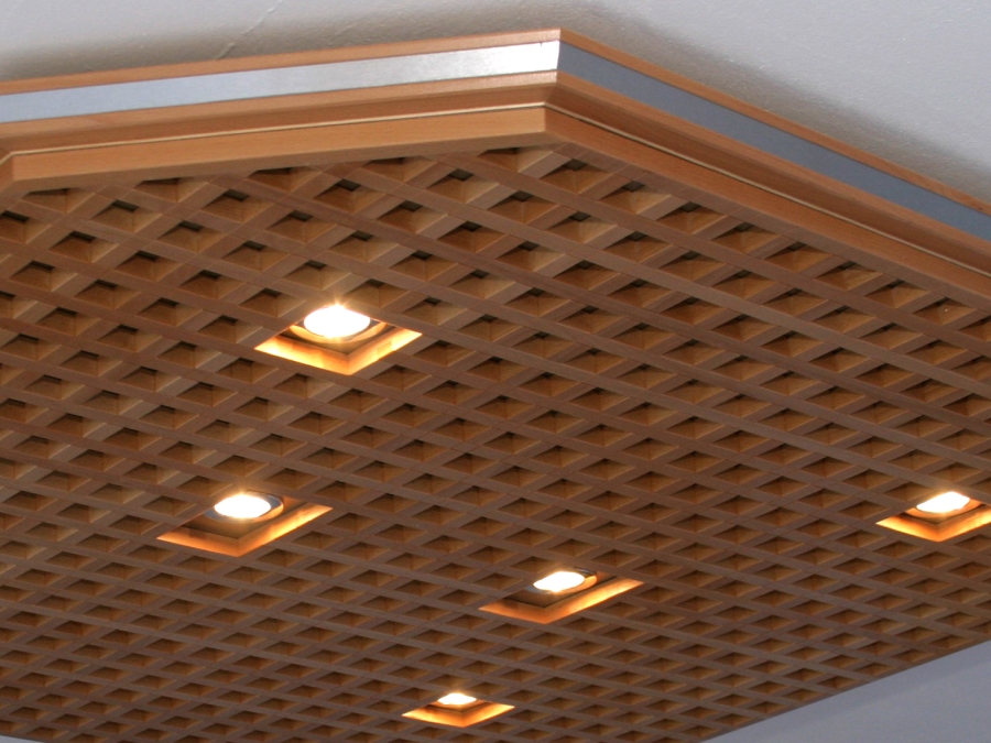 8-cornered ceiling element | fk Kolar Wooden mouldings