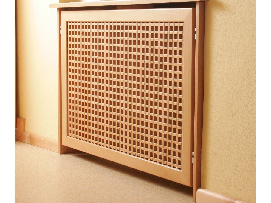 Radiator cover with hanging element | fk Kolar Wooden mouldings