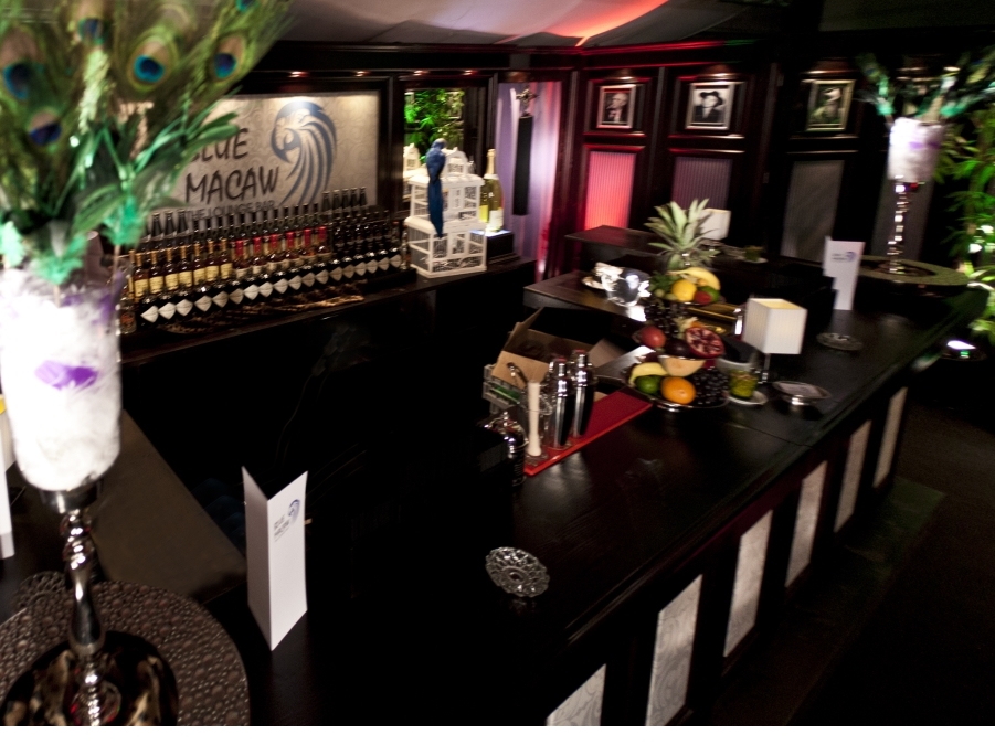 Blue Macaw – The Lounge Bar | fk Kolar Wooden mouldings
